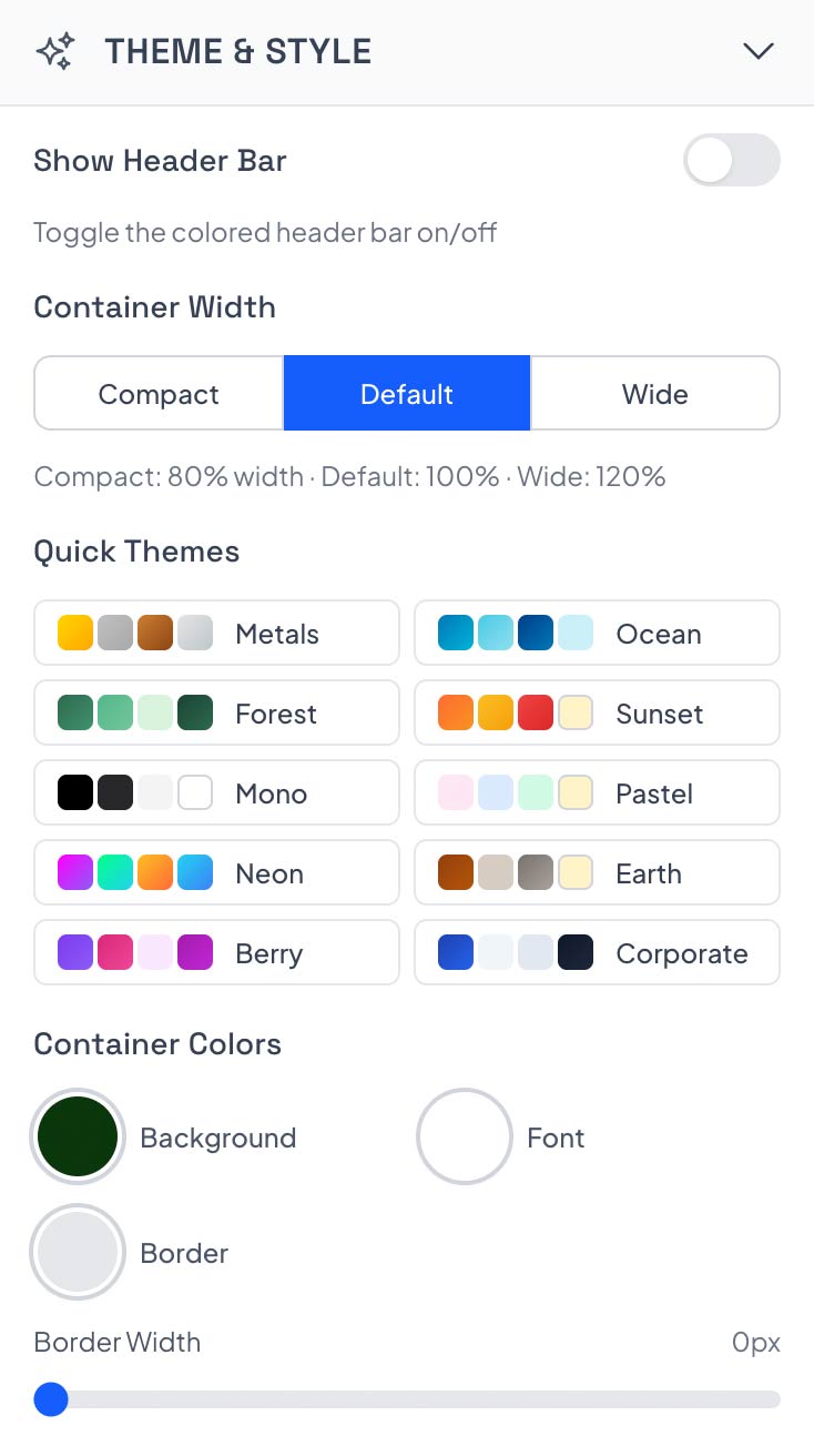 Side by Side - Smart Pricing Table